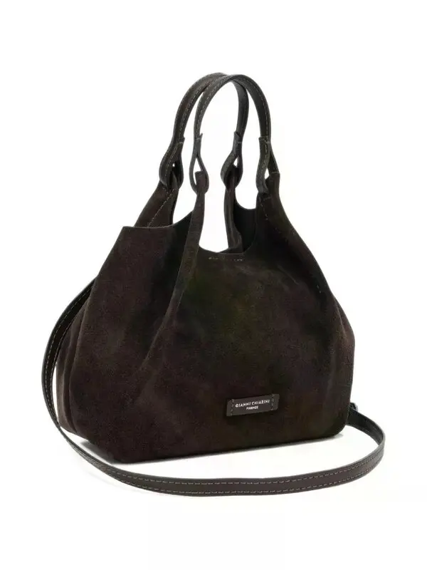 GIANNI CHIARINI Dua Suede Tote Bag