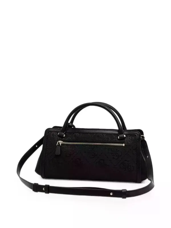 Guess Audrey Monogram-pattern Logo-plaque Shoulder Bag