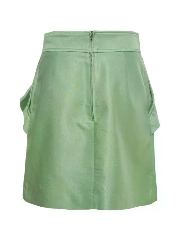 Sandro Ruffle-detail Mini Skirt