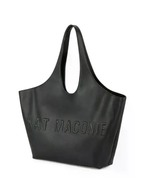 KAT MACONIE Large Brooklyn Embossed-logo Shoulder Bag