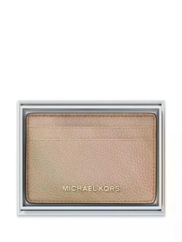 Michael Kors Grained-leather Card Holder