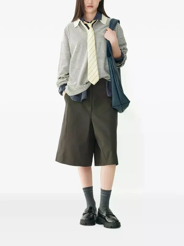 STUDIO TOMBOY High-waisted Wide-leg Shorts