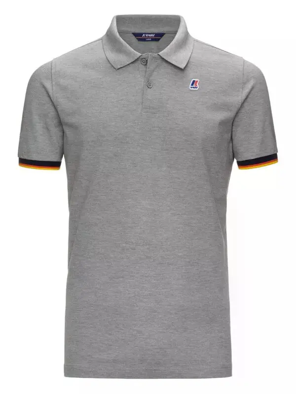 K-WAY Sleeve-detail Polo Shirt