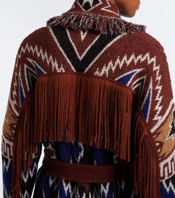 Alanui Amazing Journey Wool-blend Cardigan