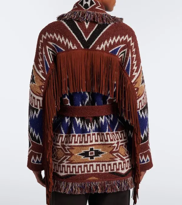 Alanui Amazing Journey Wool-blend Cardigan