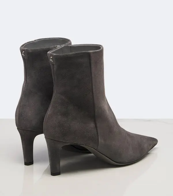 JIMMY CHOO Frankie Suede Ankle Boots