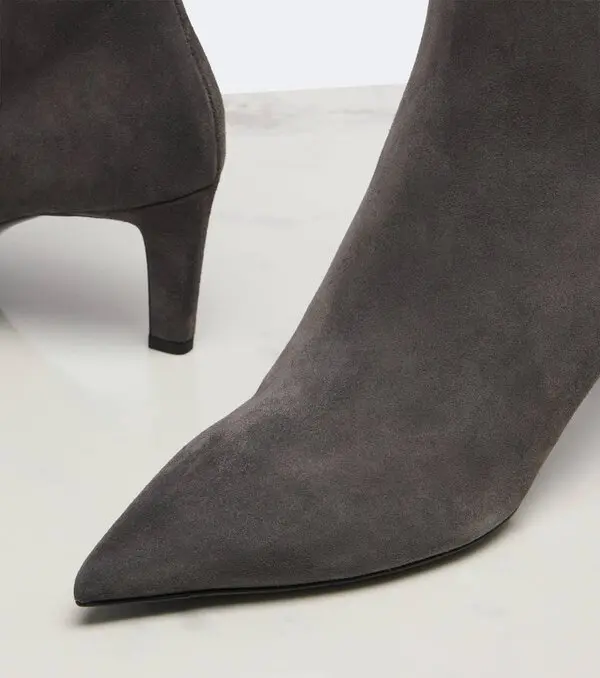 JIMMY CHOO Frankie Suede Ankle Boots