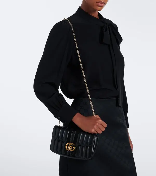 Gucci Jetset Gg Marmont Small Shoulder Bag