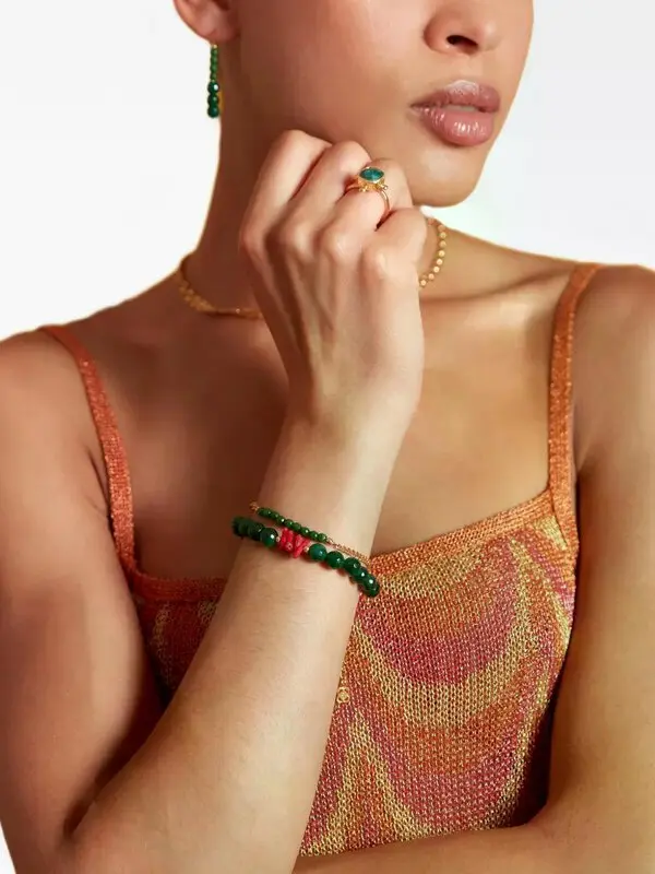 OTTOMAN HANDS Margot Jade-embellished Bracelet