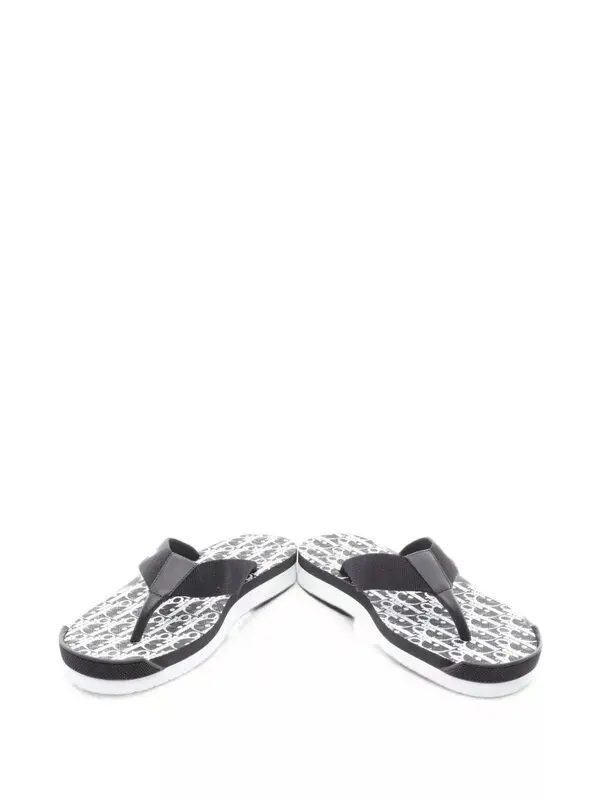 Dior Alpha Oblique Thong Sandals
