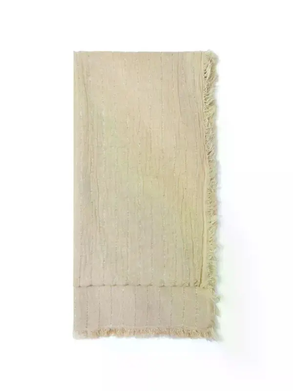 Marella Frayed Scarf - Neutrals