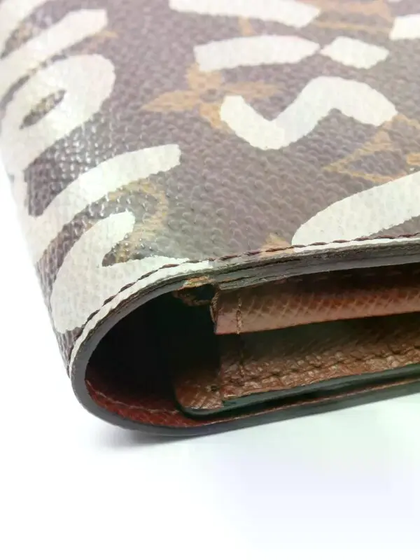 LOUIS VUITTON 2001 Graffiti Monogram Wallet
