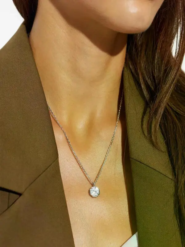 Kate Spade New York Zirconia-pendant Cable-chain Necklace