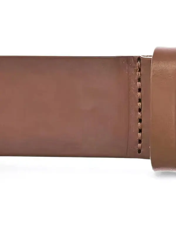BGM LABEL Buckle-fastening Leather Belt
