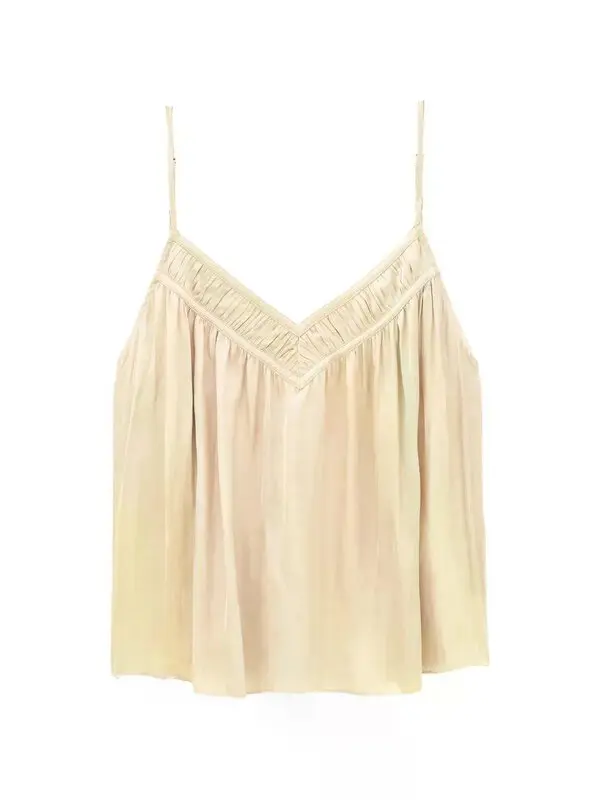 Ba&sh Clovis Ruched Camisole Blouse