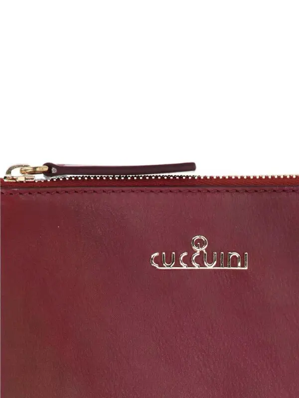 GIANNI CUCCUINI Logo-plaque Zipped Wallet