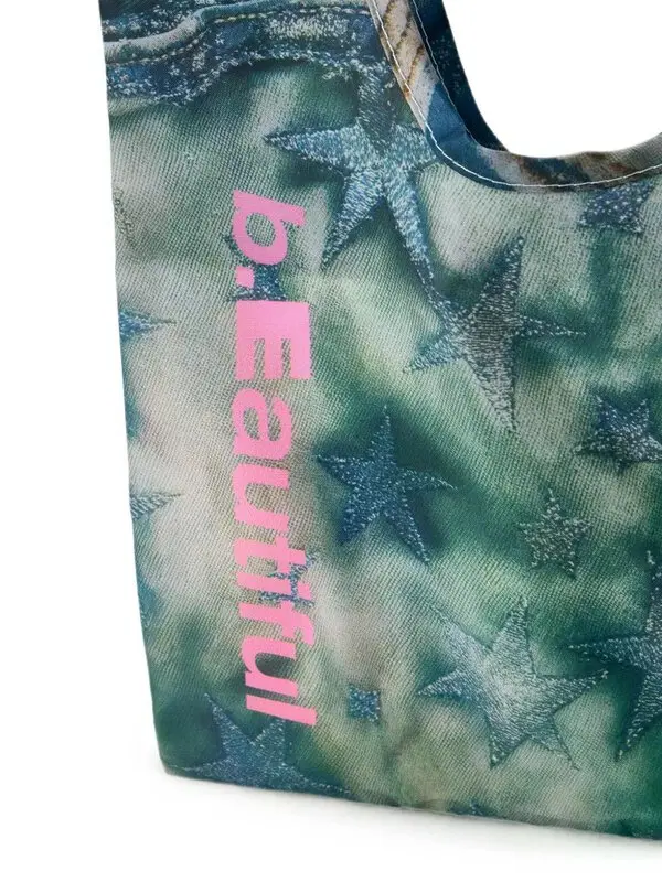 B.EAUTIFUL Star-print Tote Bag