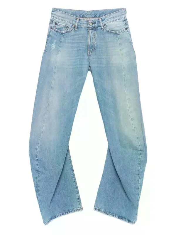 Acne Studios Panelled Distressed Denim Jeans