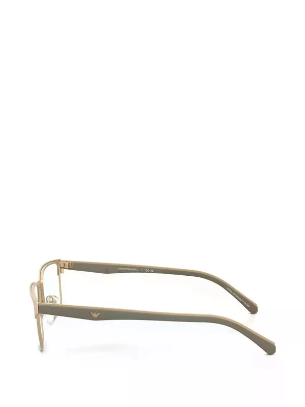 Emporio Armani Rectangle Frame Glasses