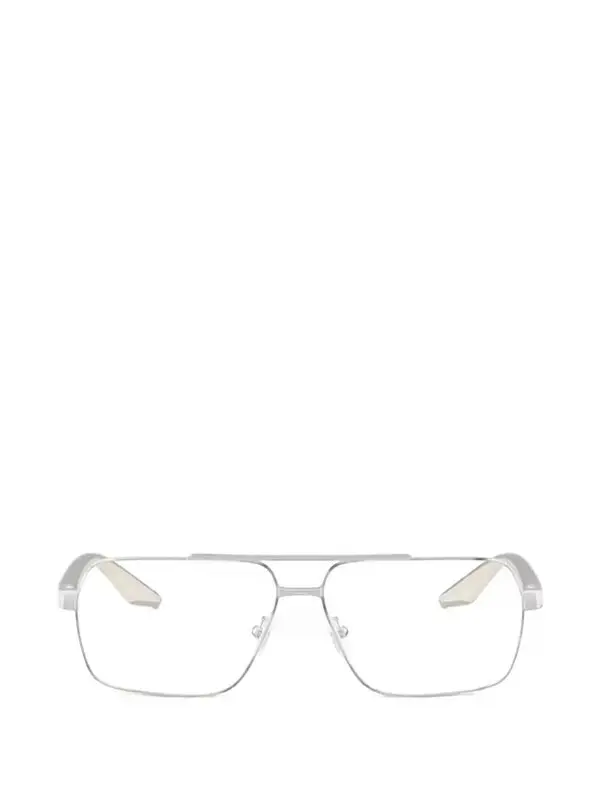 Prada Geometric Frame Eyeglasses