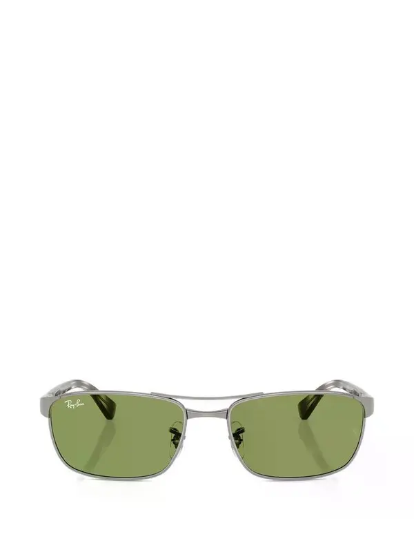 Ray-ban Rectangle-frame Sunglasses - Silver