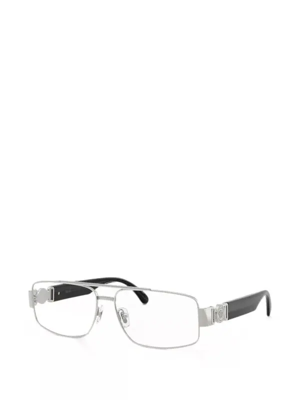 Versace Medusa Biggie Plaque Rectangle-frame Glasses