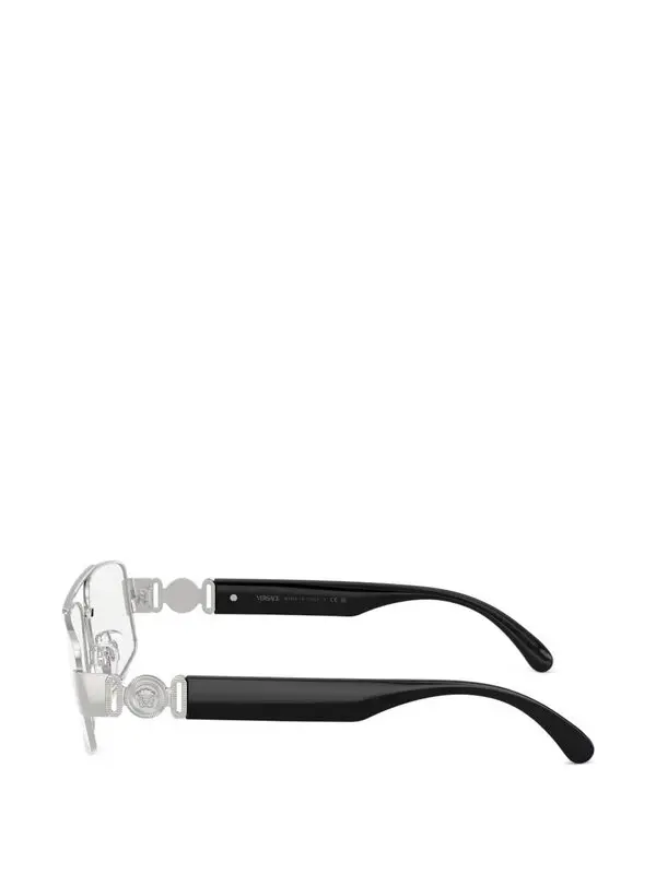 Versace Medusa Biggie Plaque Rectangle-frame Glasses