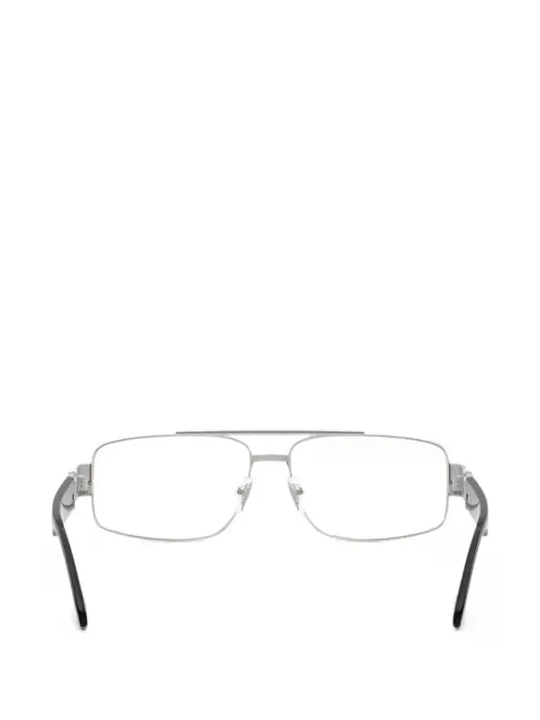 Versace Medusa Biggie Plaque Rectangle-frame Glasses