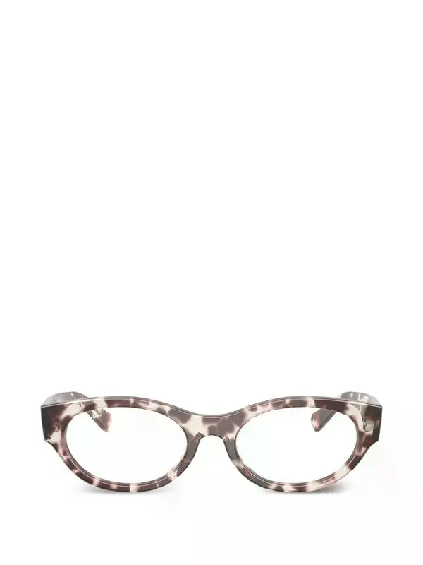 Ray-ban Havana Oval-frame Glasses