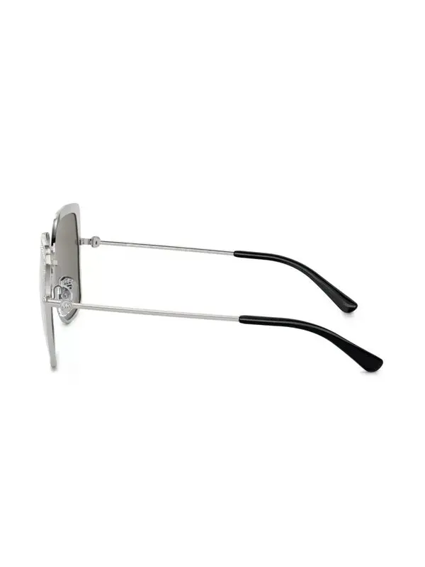 Michael Kors Crystal-embellished Oversize-frame Sunglasses