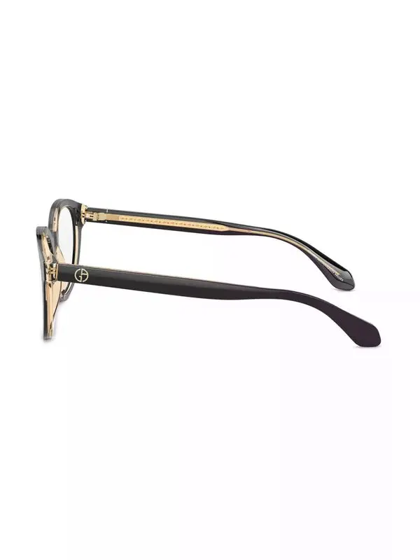 Giorgio Armani Round Frame Glasses