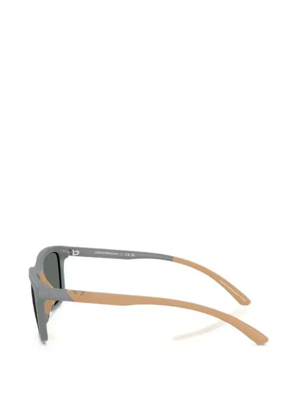Emporio Armani Rectangle-frame Sunglasses