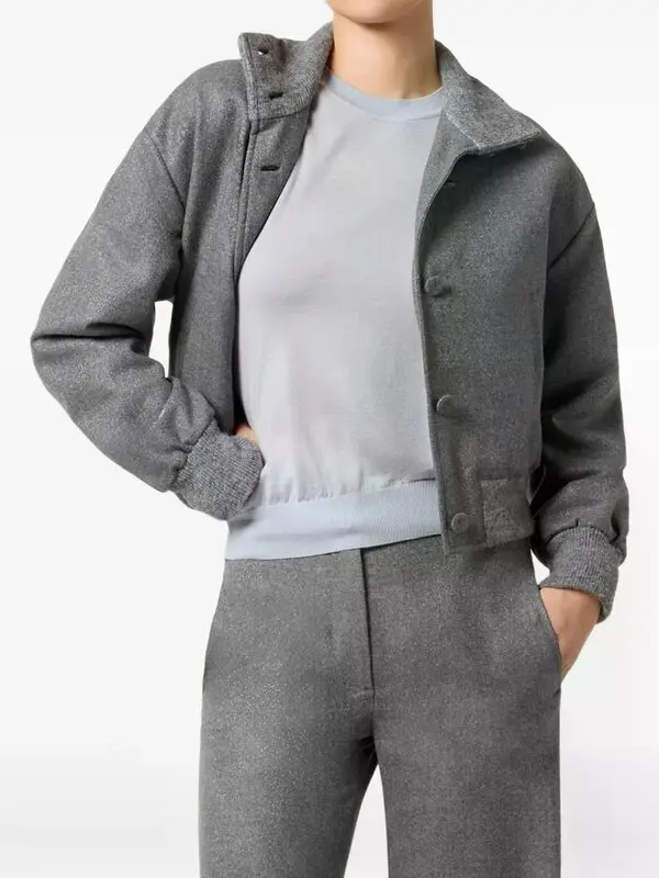 Paul & Shark Belted Wool Palazzo Pants