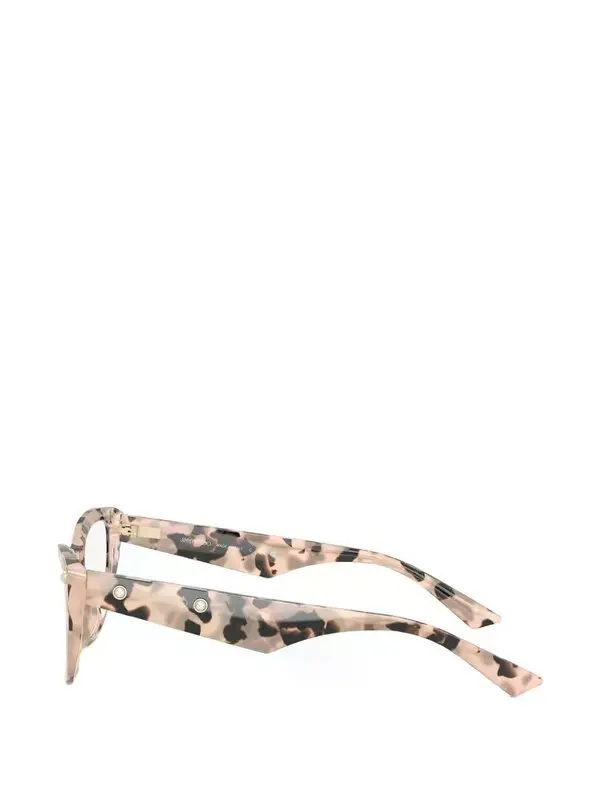 JIMMY CHOO Tortoiseshell Cat-eye Glasses