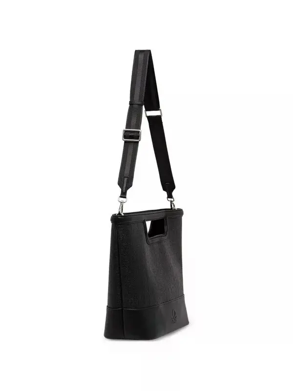 BENETTON Cut-out Handle Tote Bag