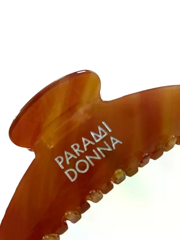 PARAMIDONNA Logo-print Hair Clip