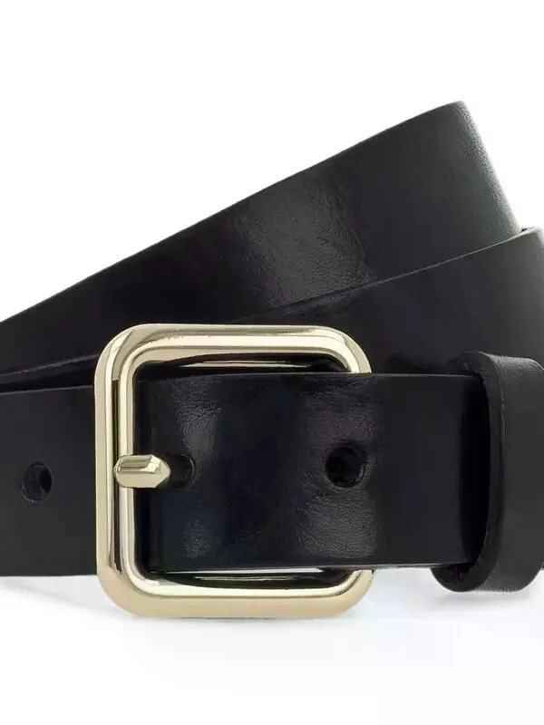 BGM LABEL Buckle-fastening Leather Belt