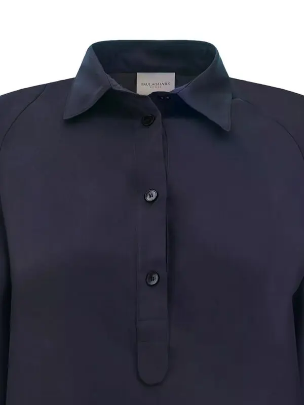 Paul & Shark Silk Balloon-sleeve Blouse