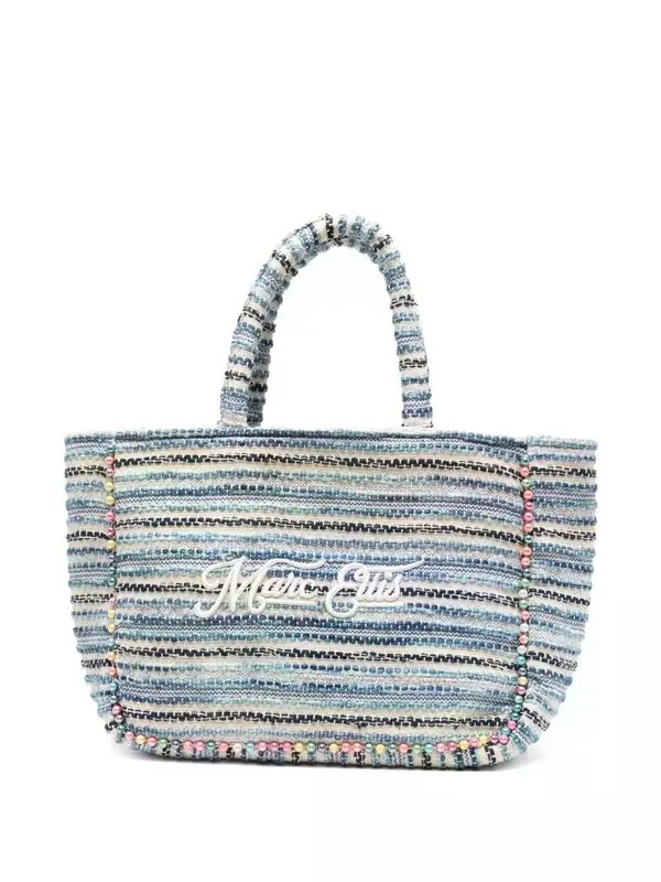 MARC ELLIS Medium Buby Striped Tote Bag
