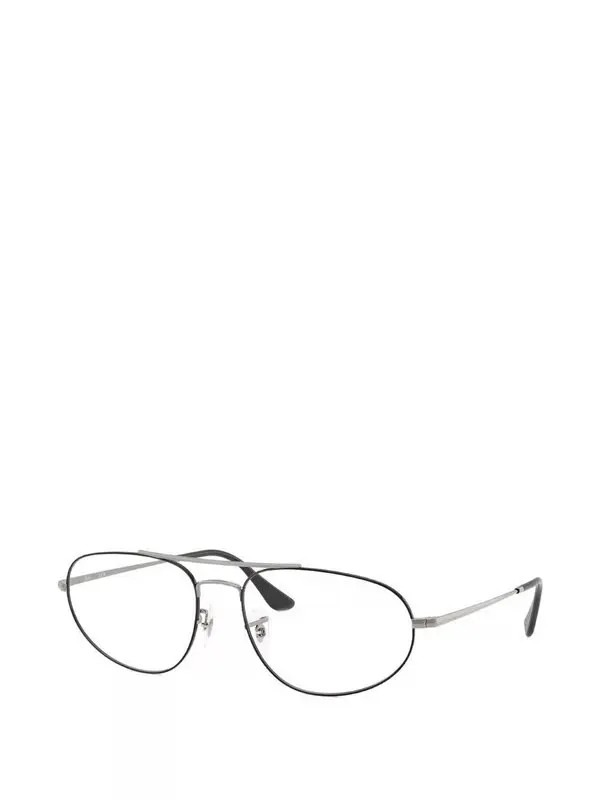 Ray-ban Round-metal Glasses - Black