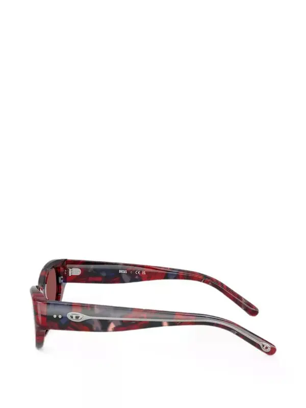 DIESEL® Tortoiseshell-effect Cat-eye Sunglasses