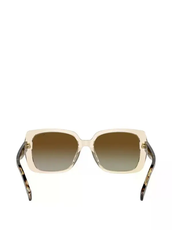 POLO RALPH LAUREN EYEWEAR Square-frame Tortoiseshell-effect Sunglasses