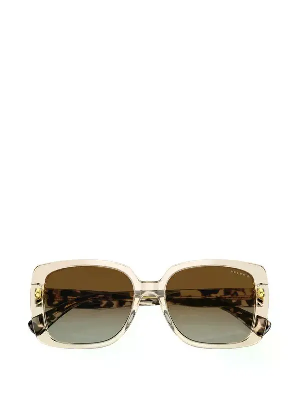 POLO RALPH LAUREN EYEWEAR Square-frame Tortoiseshell-effect Sunglasses