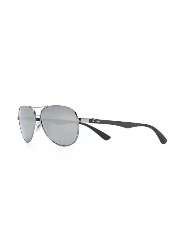 Ray-ban Tinted-lense Aviator Sunglasses - Black