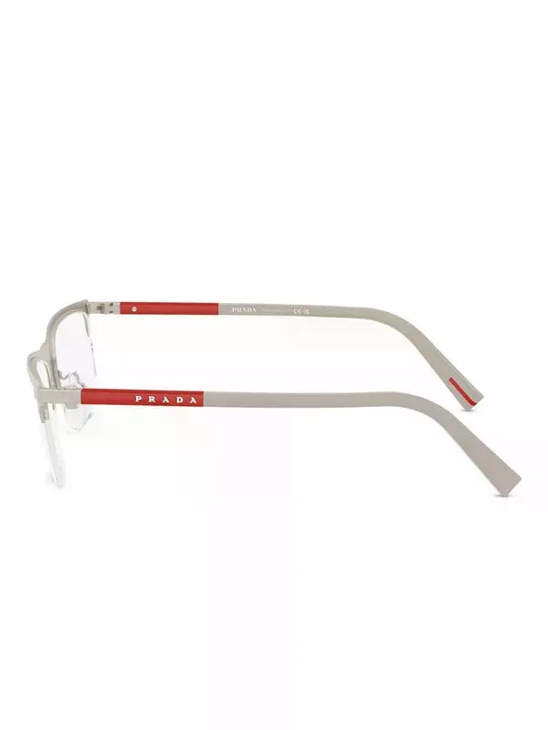 Prada Ps50rv Rectangle-frame Glasses