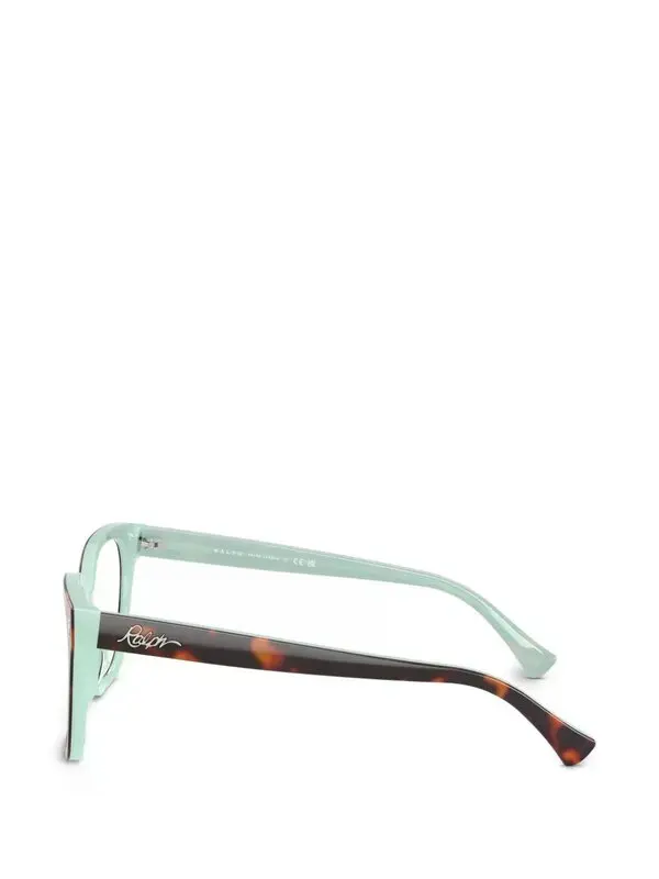 POLO RALPH LAUREN EYEWEAR Tortoiseshell-effect Square-frame Glasses