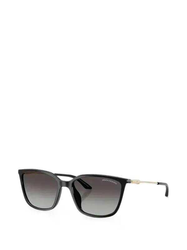 Armani Exchange Square-frame Sunglasses - Black