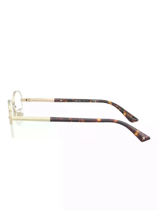 JIMMY CHOO Oval-frame Glasses
