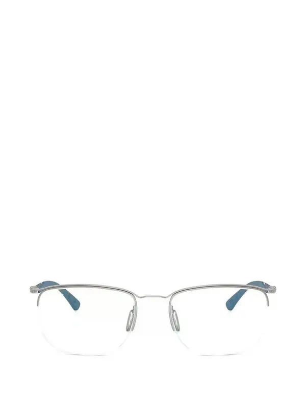 Ray-ban Square-frame Glasses - Silver