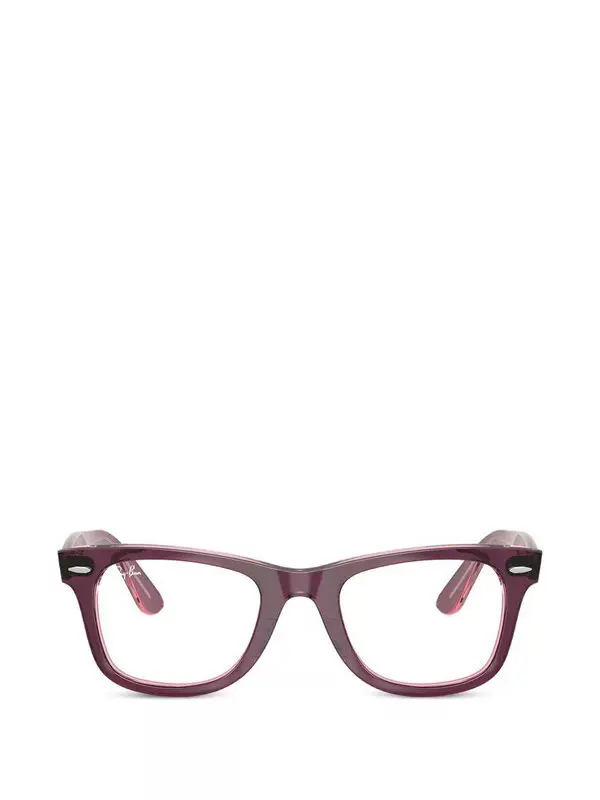 Ray-ban Wayfarer Square-frame Glasses - Purple